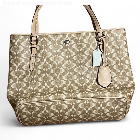 Coach | Bags | Coach Peyton Dream C Zip Top Tote | Poshmark